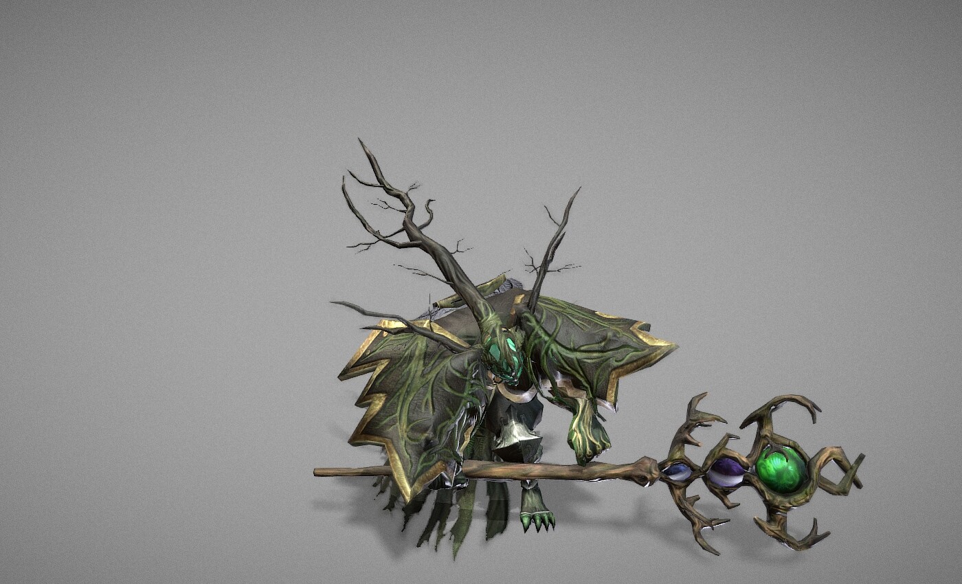 ArtStation - Necromancer Wizard Shaman | Game Assets