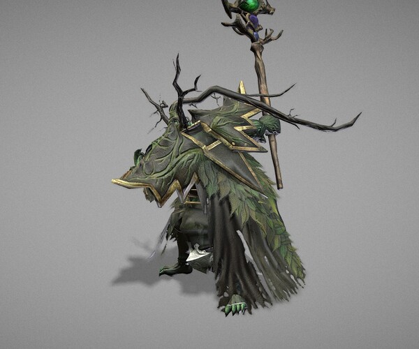 ArtStation - Necromancer Wizard Shaman | Game Assets