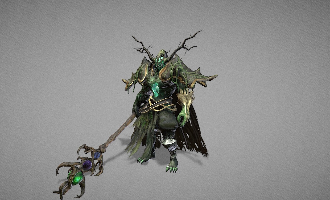 ArtStation - Necromancer Wizard Shaman | Game Assets