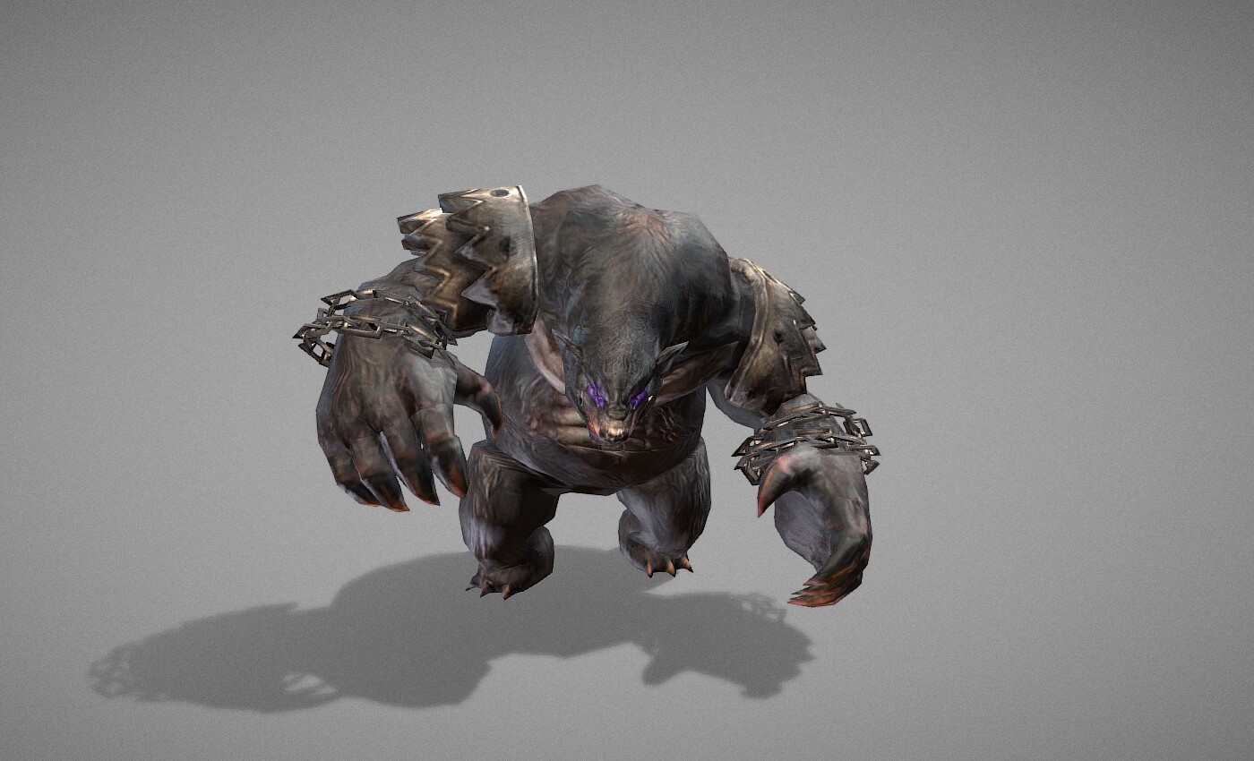 ArtStation - Beast Bear Creature | Game Assets