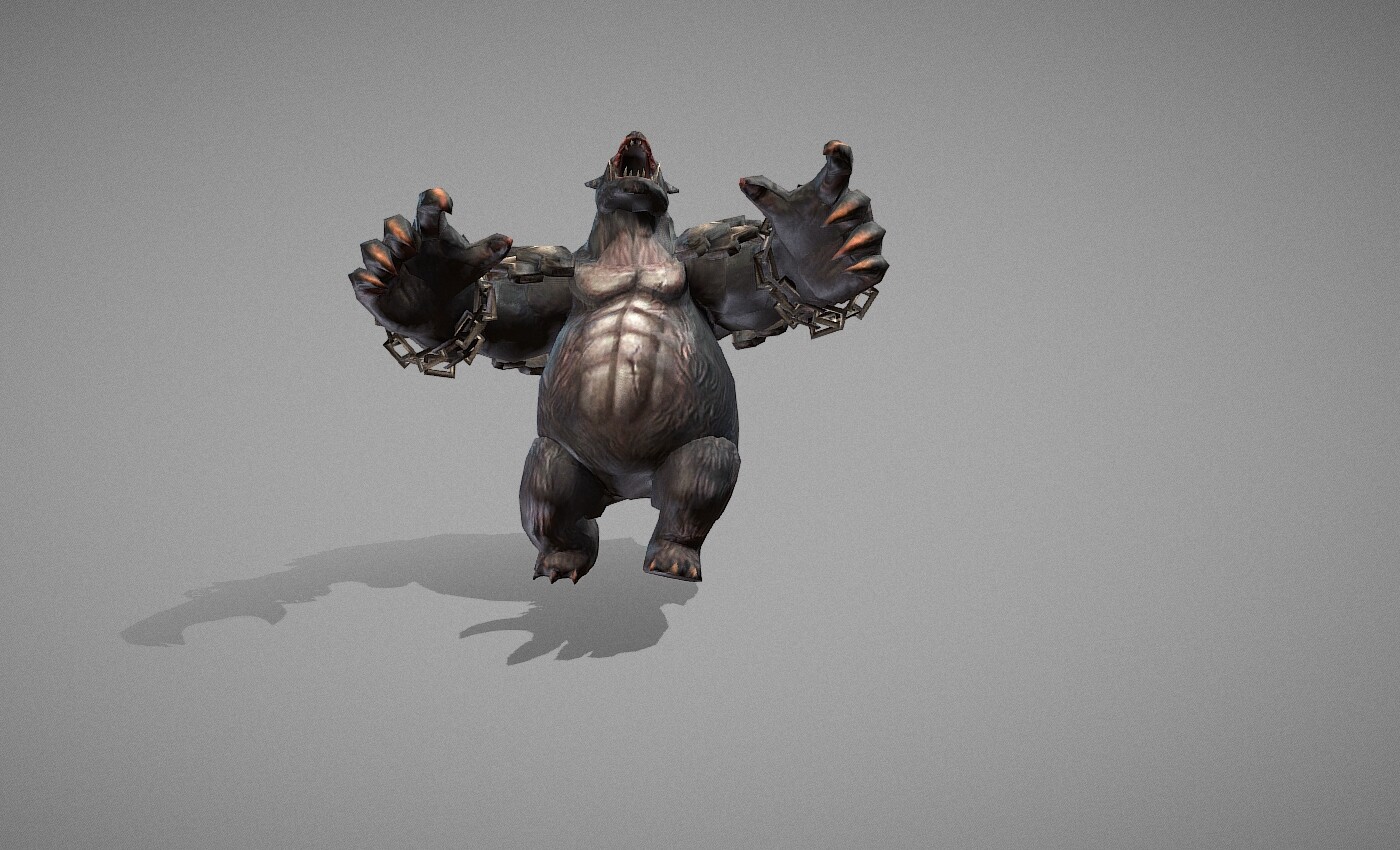 ArtStation - Beast Bear Creature | Game Assets