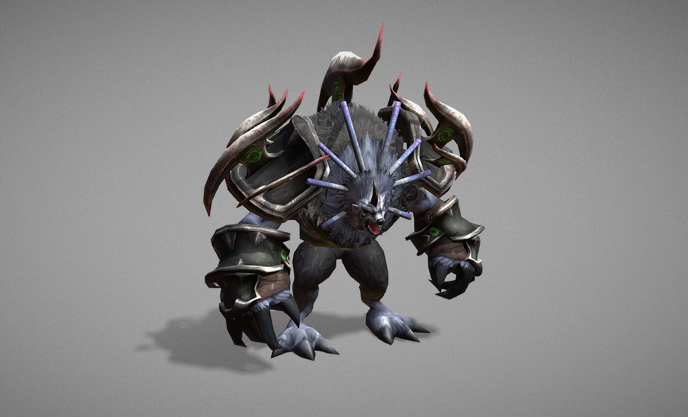 ArtStation - Beast Master Creature Wolf | Game Assets