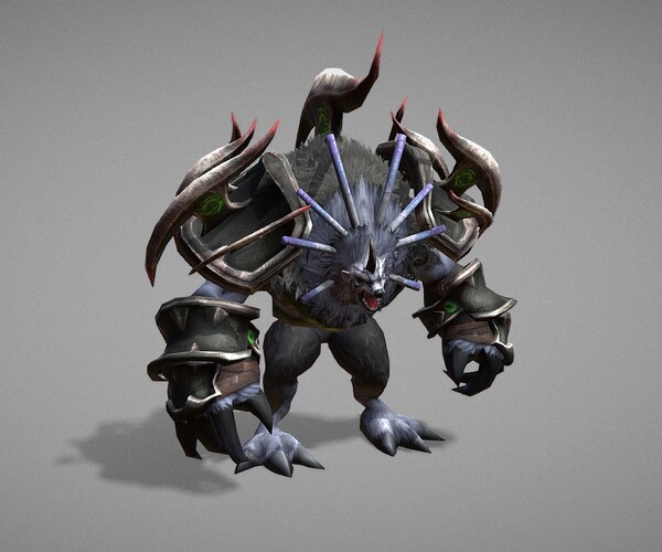 ArtStation - Beast Master Creature Wolf | Game Assets
