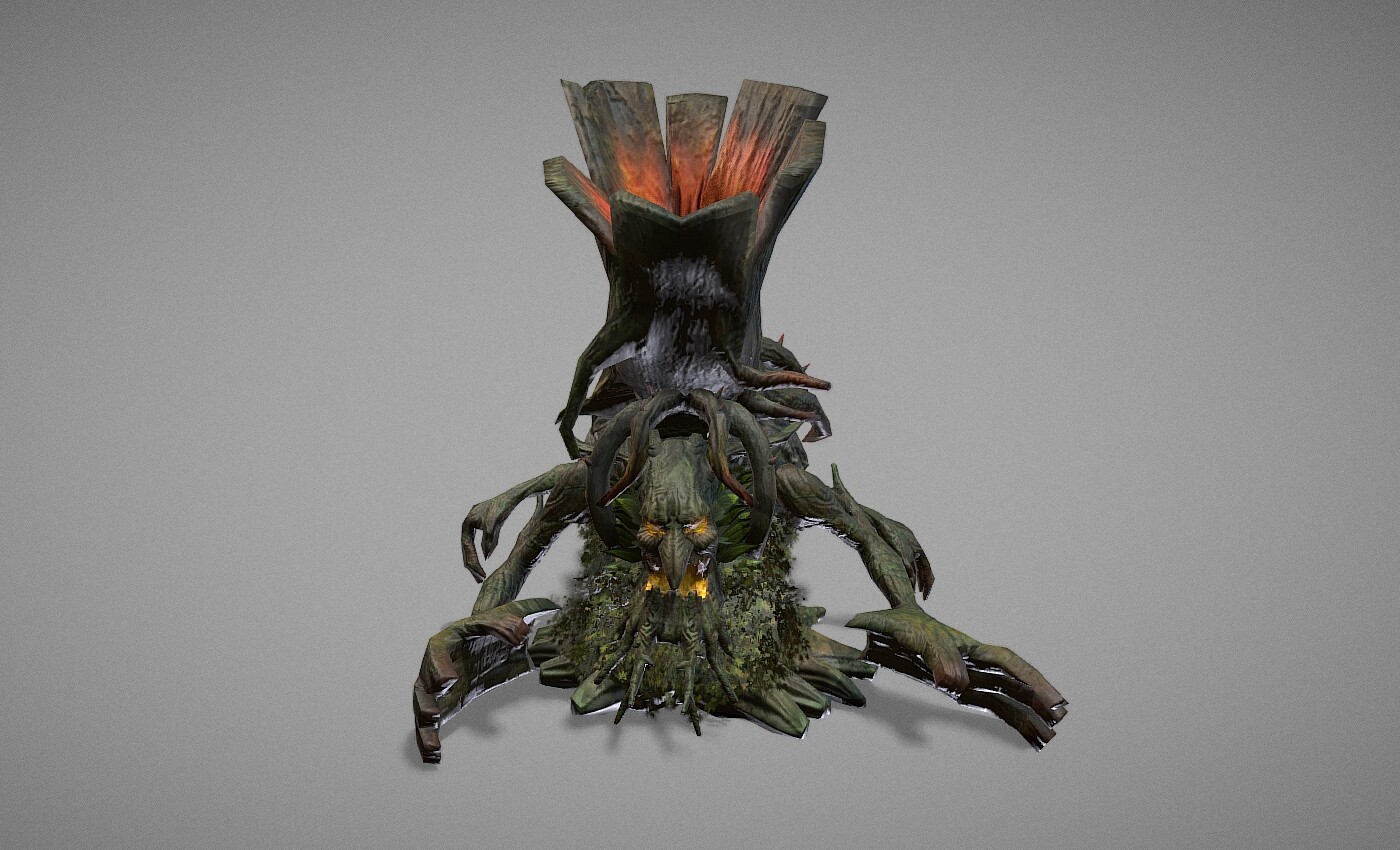 ArtStation - Ent Giant Spirit | Game Assets