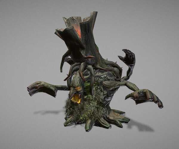 ArtStation - Ent Giant Spirit | Game Assets