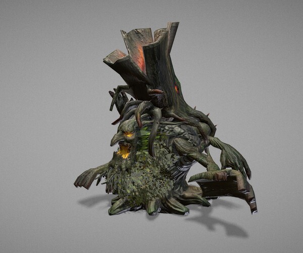 ArtStation - Ent Giant Spirit | Game Assets