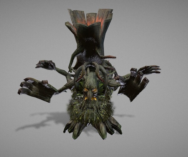 ArtStation - Ent Giant Spirit | Game Assets