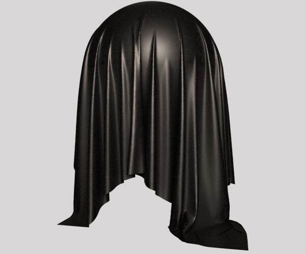 ArtStation - Satin Black Dress : Substance Painter Project | Game Assets