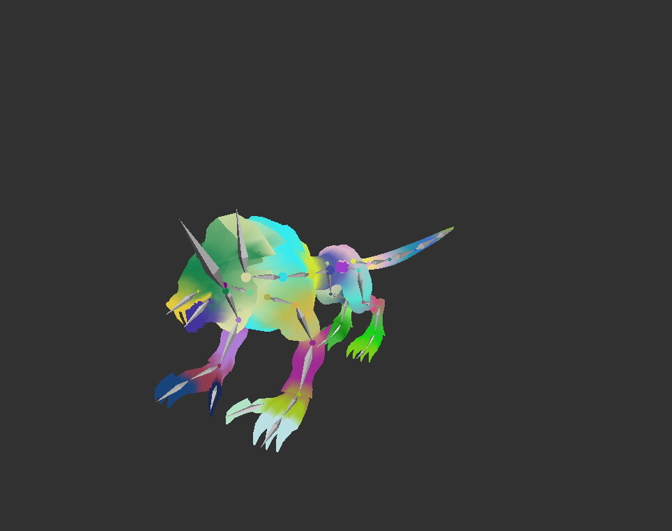 ArtStation - Mutant Beast Zombie | Game Assets