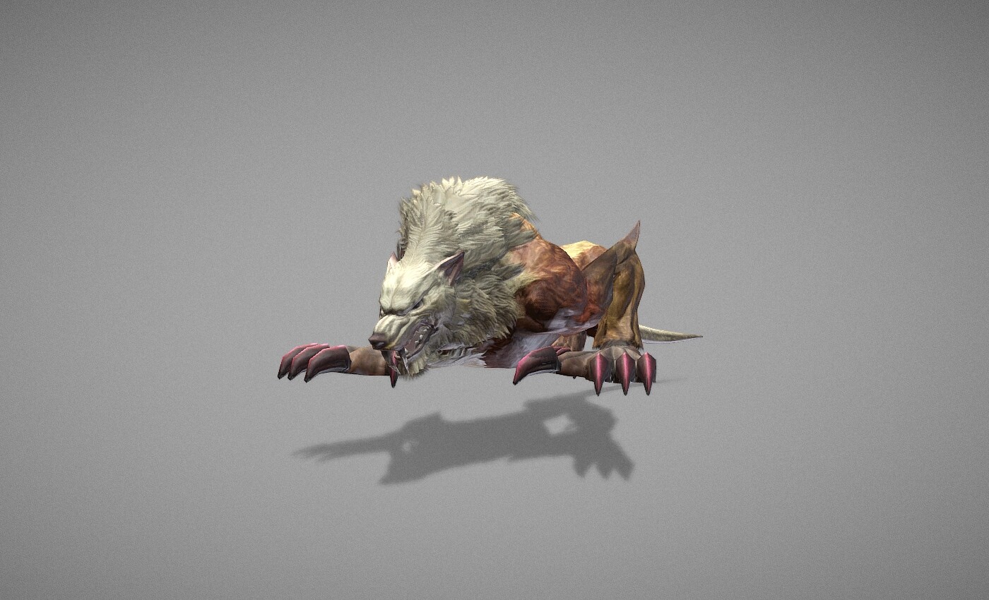 ArtStation - Mutant Beast Zombie | Game Assets