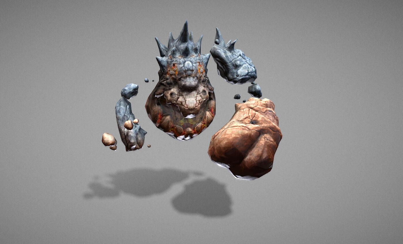 ArtStation - Rock Giant | Game Assets