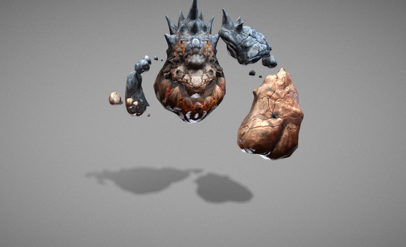 ArtStation - Rock Giant | Game Assets