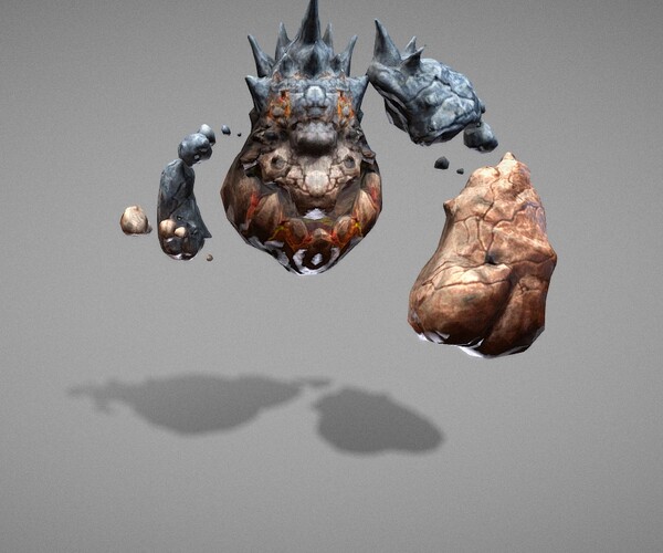 ArtStation - Rock Giant | Game Assets