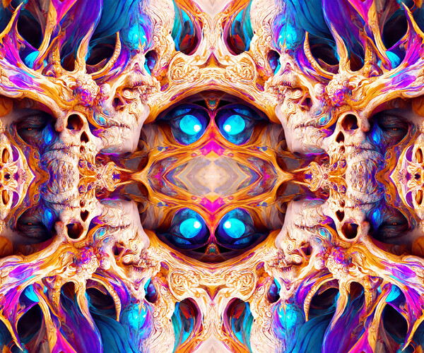 ArtStation - Abstract Wallpaper Pack 05 - 4 Wallpapers in 4K (Watcher's Jubilee Realm) | Artworks