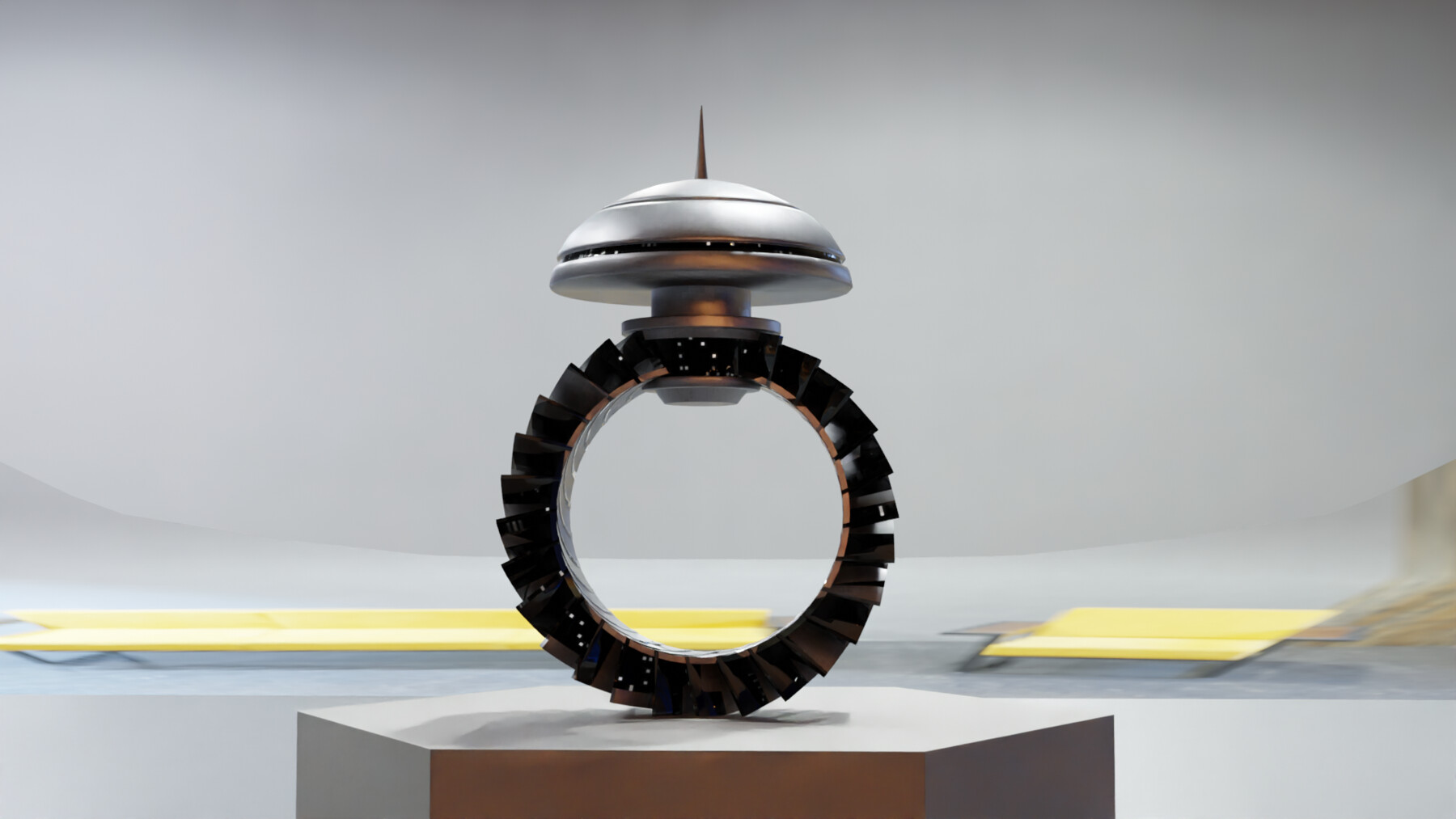 ArtStation - Low Poly Sci-Fi Ring Han | Resources