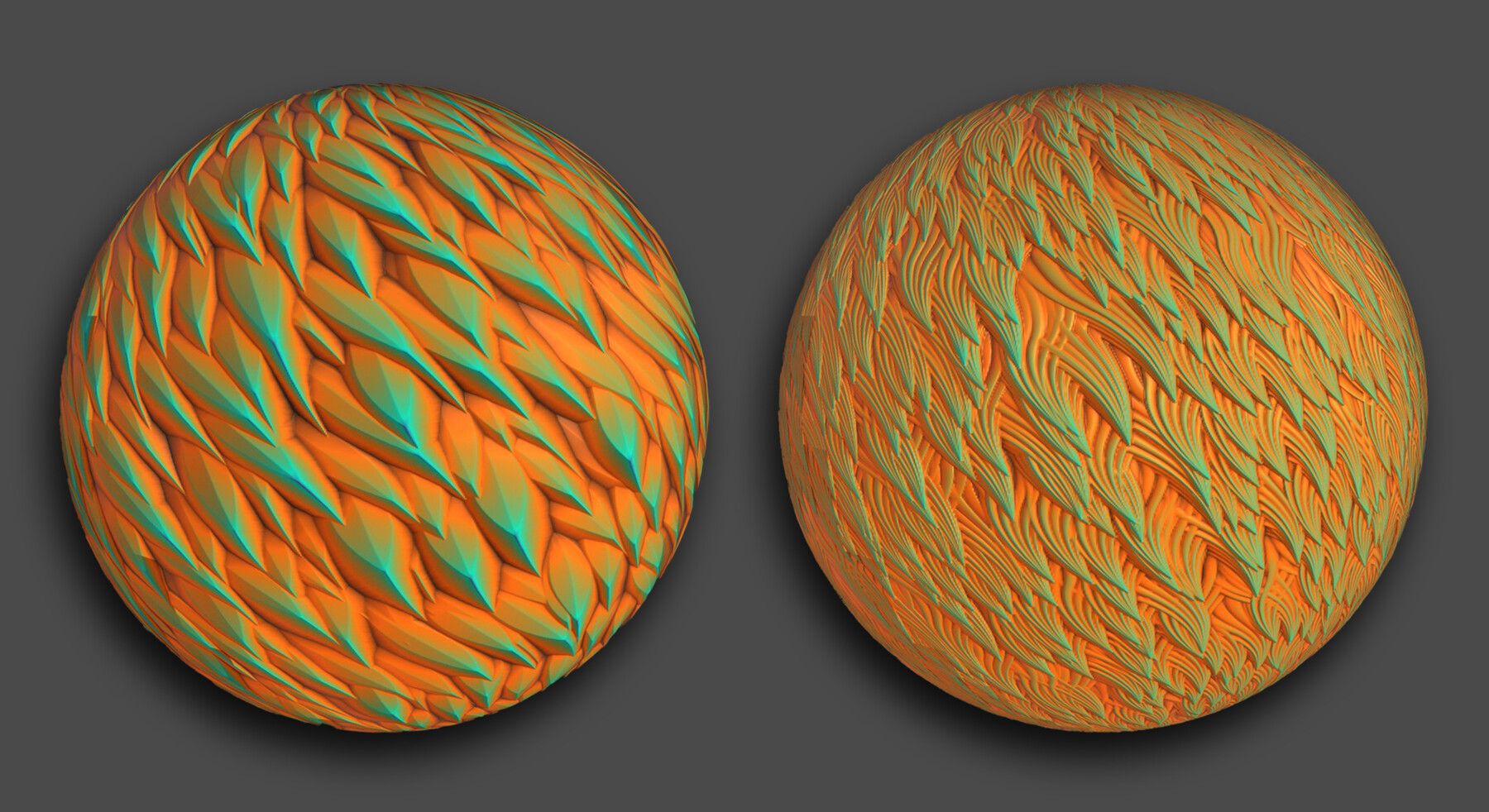 ArtStation - 10 Stylized Procedural Fur | Resources