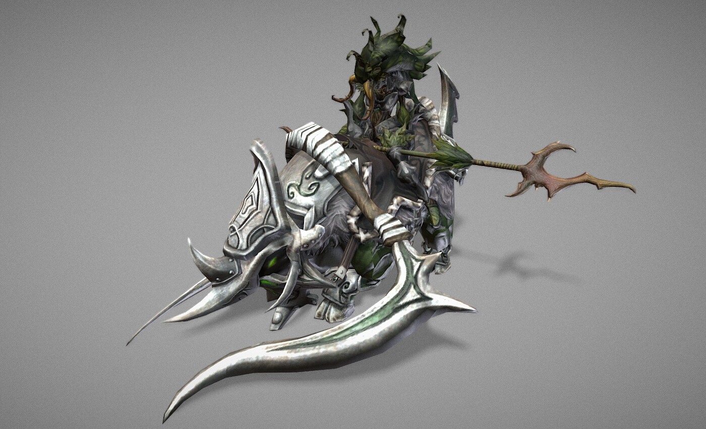 ArtStation - Myth Beast Warrior | Game Assets