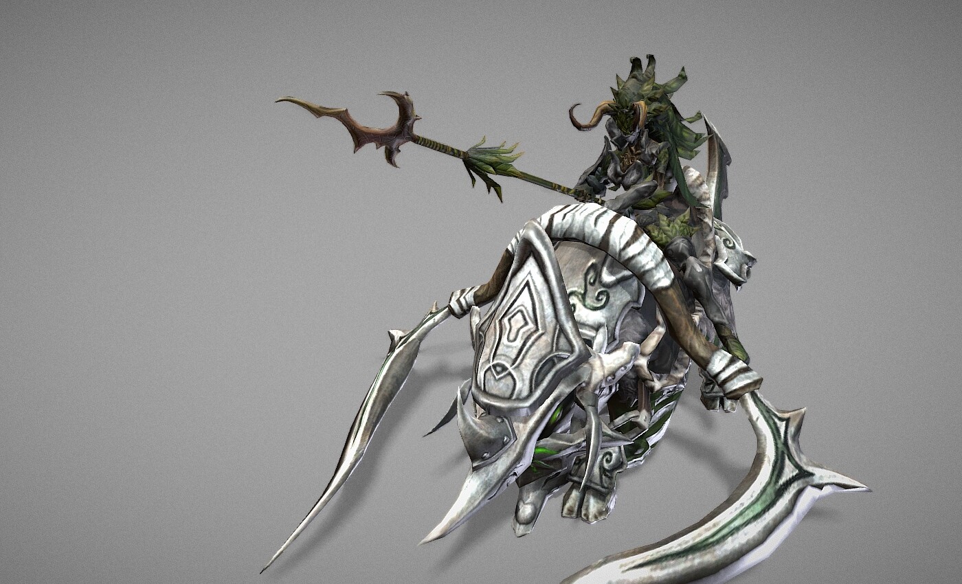 ArtStation - Myth Beast Warrior | Game Assets
