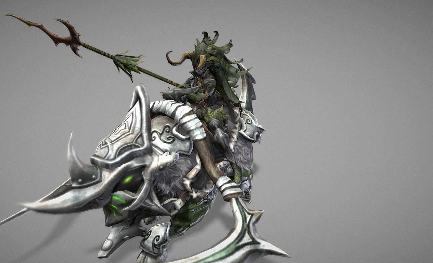 ArtStation - Myth Beast Warrior | Game Assets