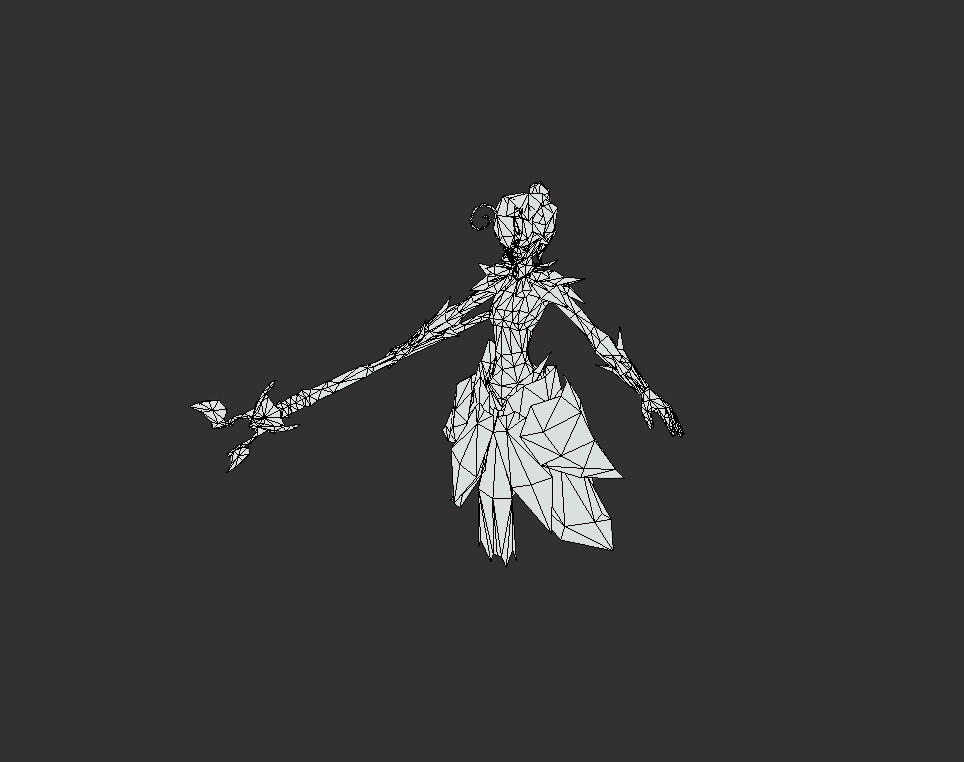 ArtStation - Wizard Spirit Witch | Game Assets