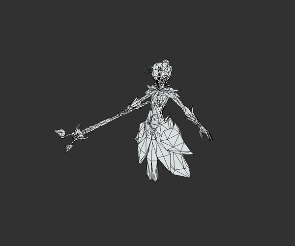 ArtStation - Wizard Spirit Witch | Game Assets