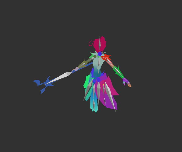 ArtStation - Wizard Spirit Witch | Game Assets