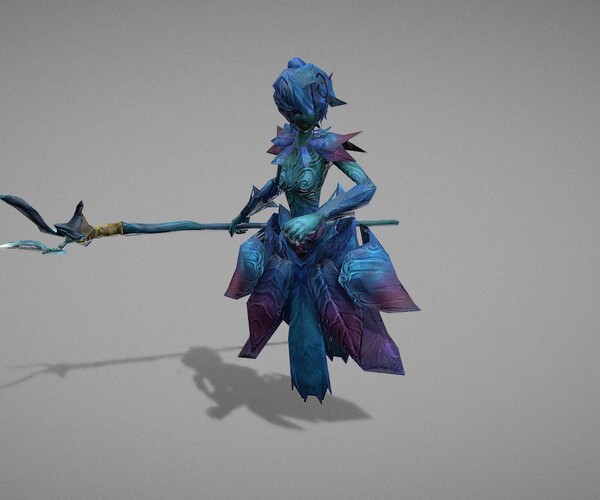ArtStation - Wizard Spirit Witch | Game Assets