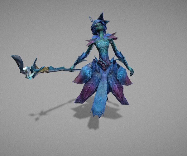 ArtStation - Wizard Spirit Witch | Game Assets