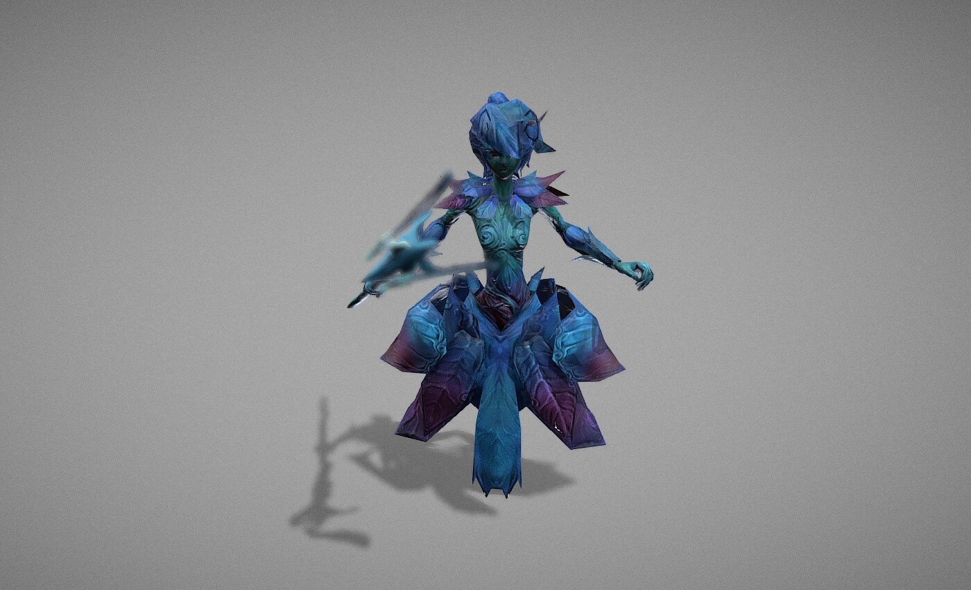 ArtStation - Wizard Spirit Witch | Game Assets