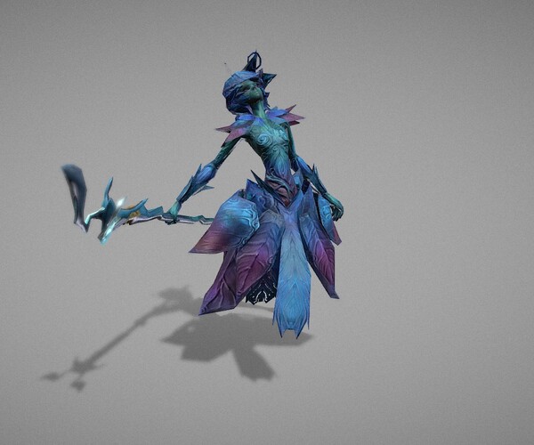 ArtStation - Wizard Spirit Witch | Game Assets