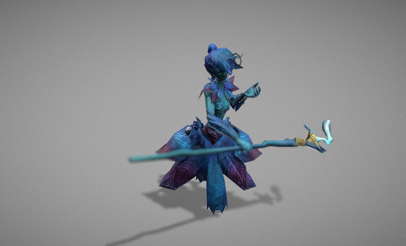 ArtStation - Wizard Spirit Witch | Game Assets