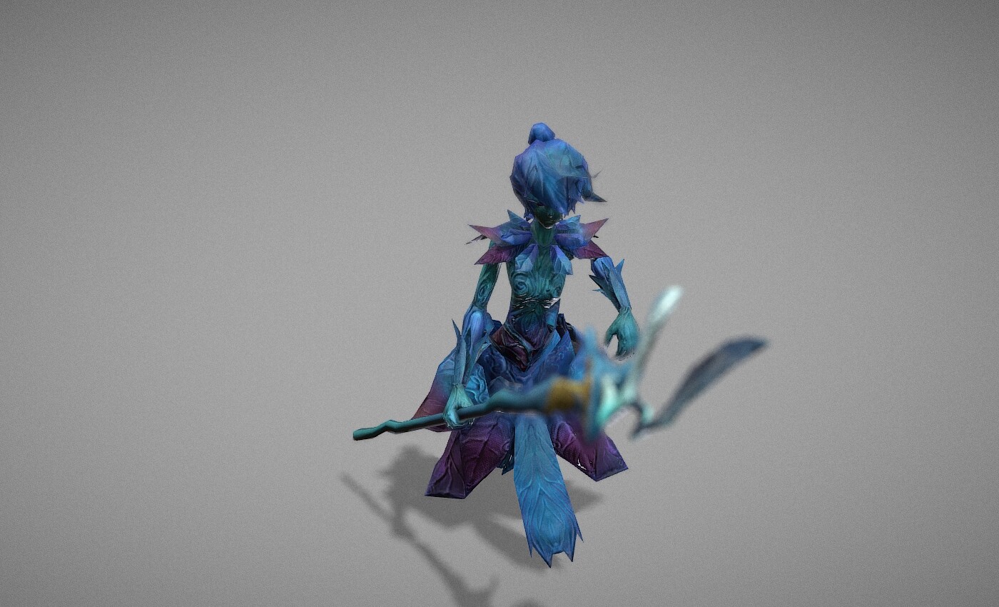 ArtStation - Wizard Spirit Witch | Game Assets