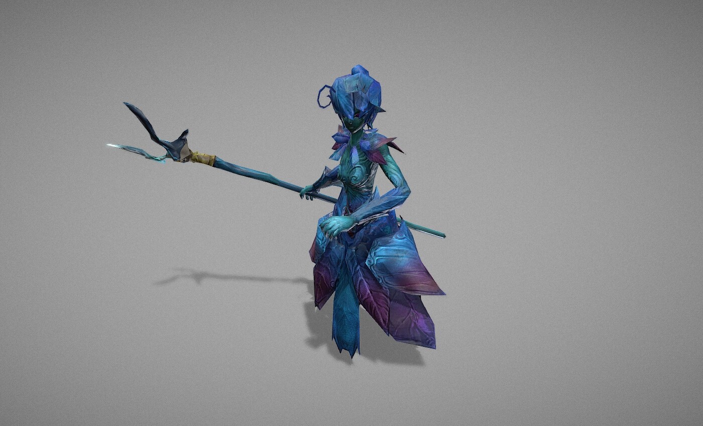 ArtStation - Wizard Spirit Witch | Game Assets