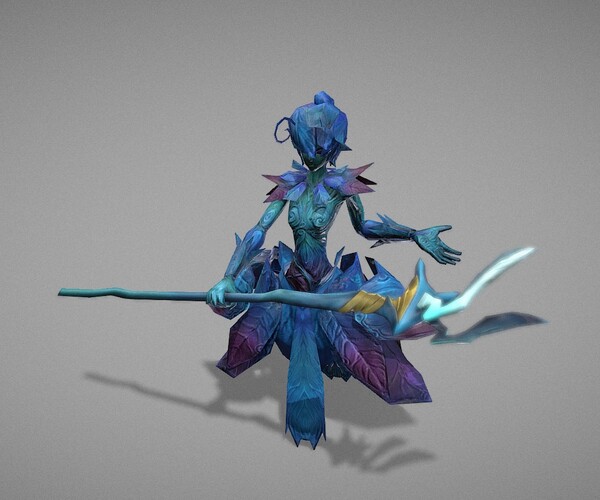 ArtStation - Wizard Spirit Witch | Game Assets