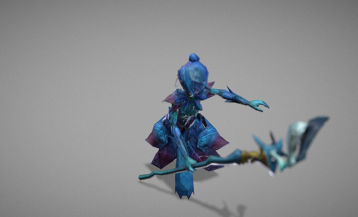 ArtStation - Wizard Spirit Witch | Game Assets