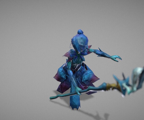 ArtStation - Wizard Spirit Witch | Game Assets