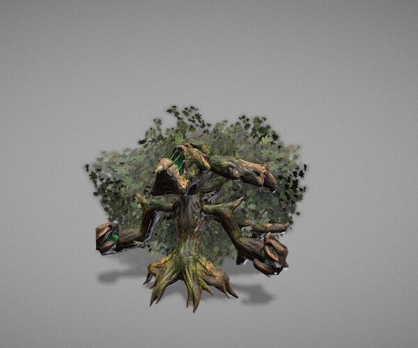 ArtStation - Ent Chieftain Myth | Game Assets