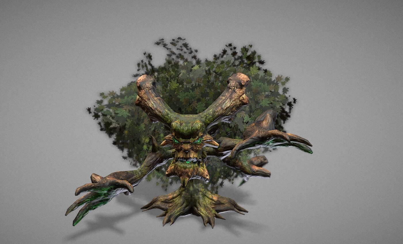 ArtStation - Ent Chieftain Myth | Game Assets