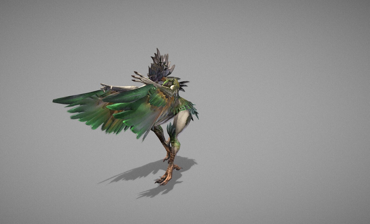 ArtStation - Harpy Myth | Game Assets