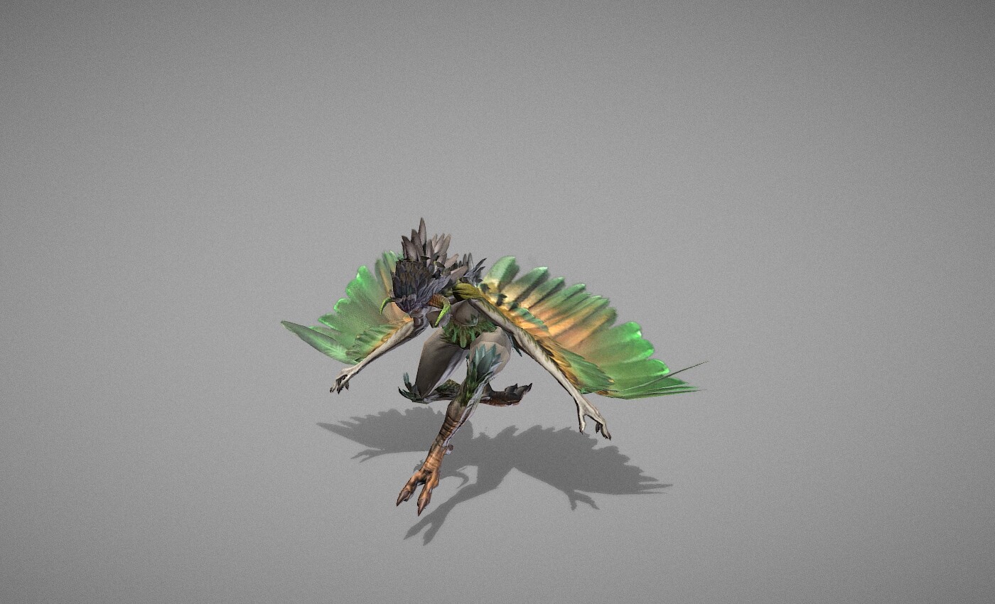 ArtStation - Harpy Myth | Game Assets
