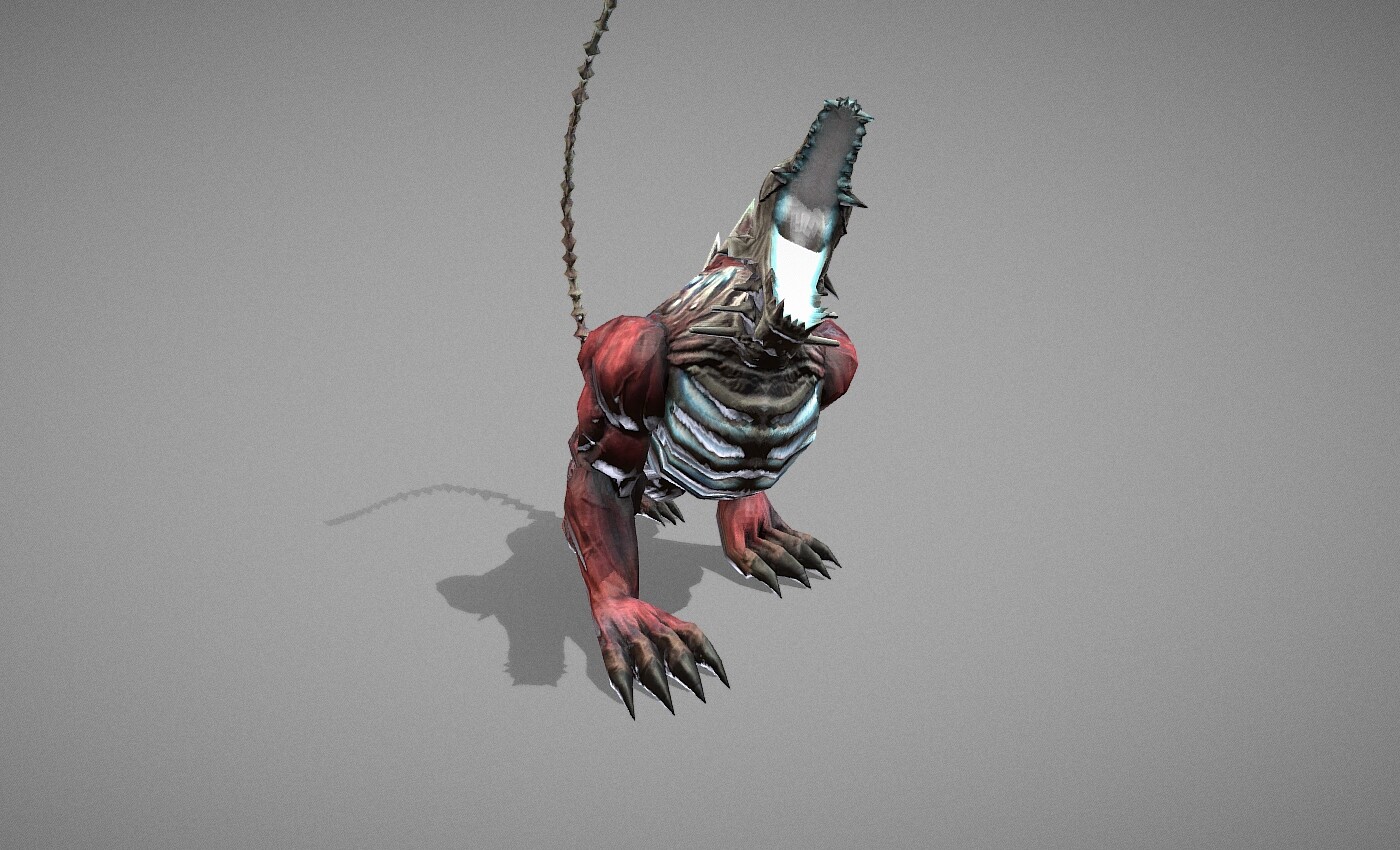 ArtStation - Hellhound Myth | Game Assets