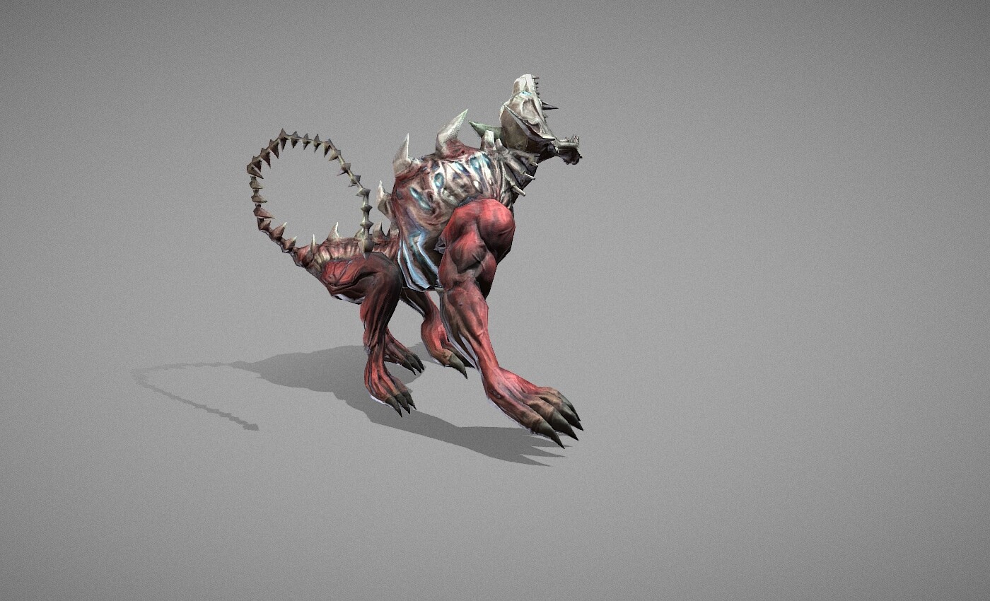 ArtStation - Hellhound Myth | Game Assets
