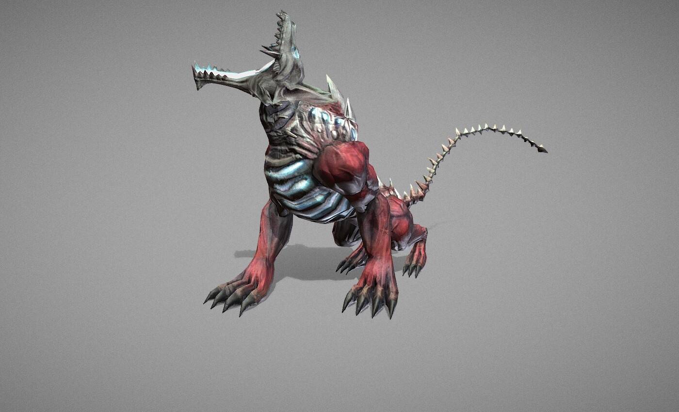 ArtStation - Hellhound Myth | Game Assets