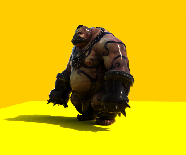 ArtStation - Zombie monsters game model | Game Assets