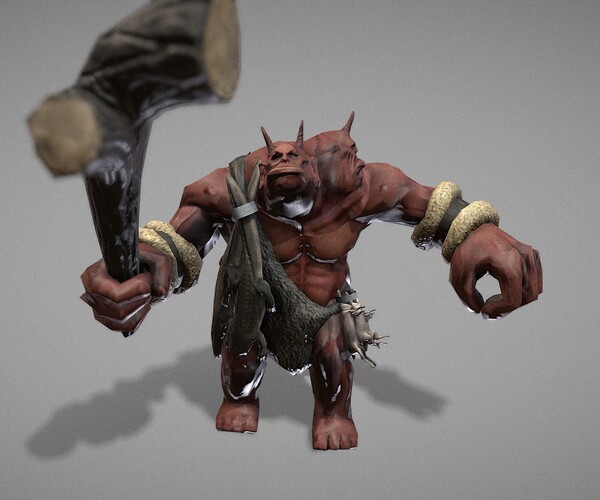 ArtStation - Ogre Myth | Game Assets