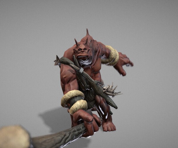 ArtStation - Ogre Myth | Game Assets