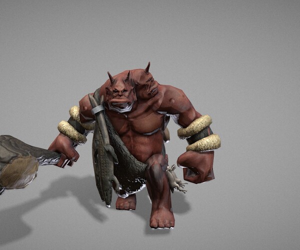 ArtStation - Ogre Myth | Game Assets
