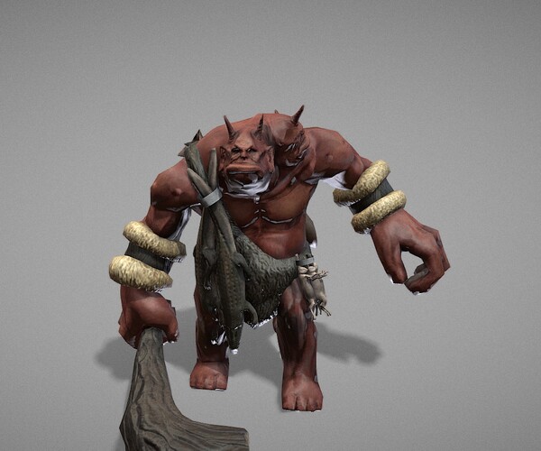 ArtStation - Ogre Myth | Game Assets