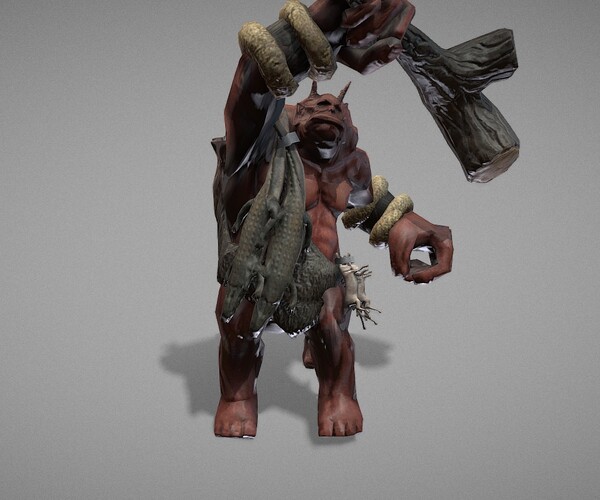 ArtStation - Ogre Myth | Game Assets