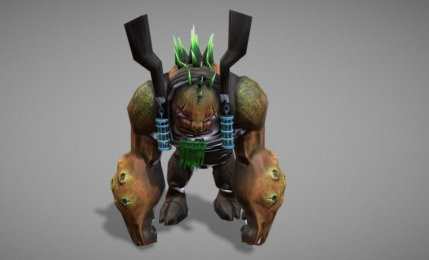 ArtStation - Creature ent Spirit Golem | Game Assets